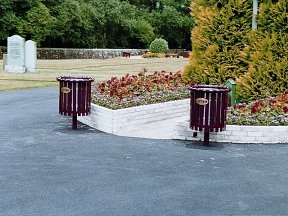 Balmoral Litter Bin Open top · David Ogilvie Engineering · Street, Park ...