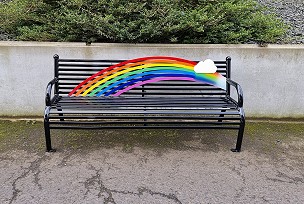 Rainbow Bench Seat · David Ogilvie Engineering · Street, Park ...