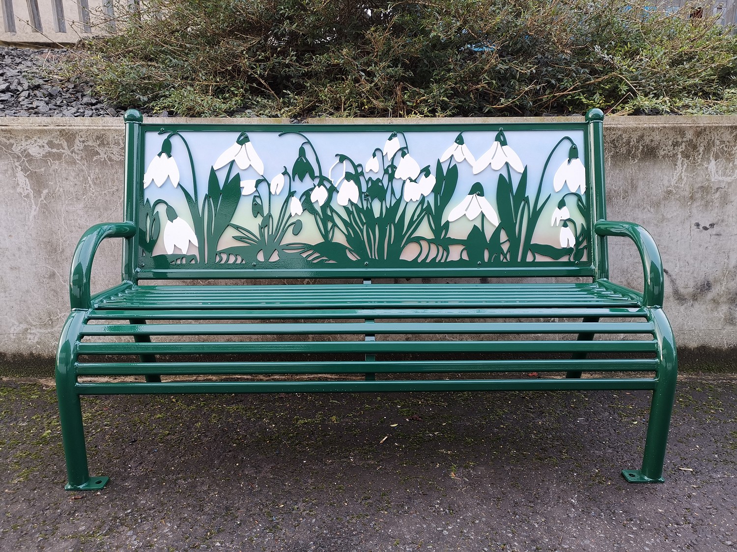 Snowdrop Bench Seat · David Ogilvie Engineering · Street, Park ...